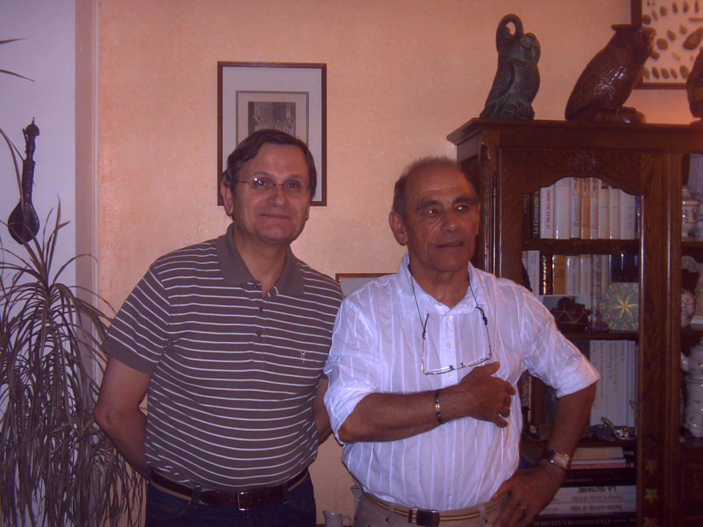 Retrouvailles de Marc Leclercq et Marc Mahieu – Association La Salle ...